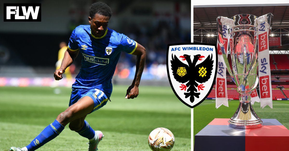 Josh Neufville could play his last AFC Wimbledon game at Wembley ...