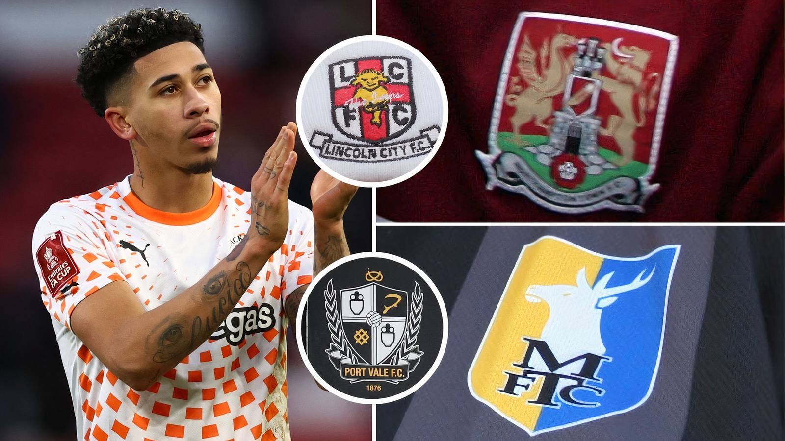 Exclusive: Lincoln, Mansfield, Port Vale, Northampton battle for ...