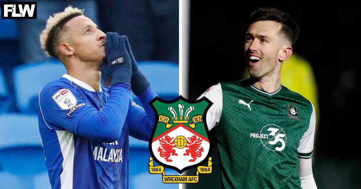 Wrexham: Plymouth's Ryan Hardie & Cardiff City striker Callum Robinson ...