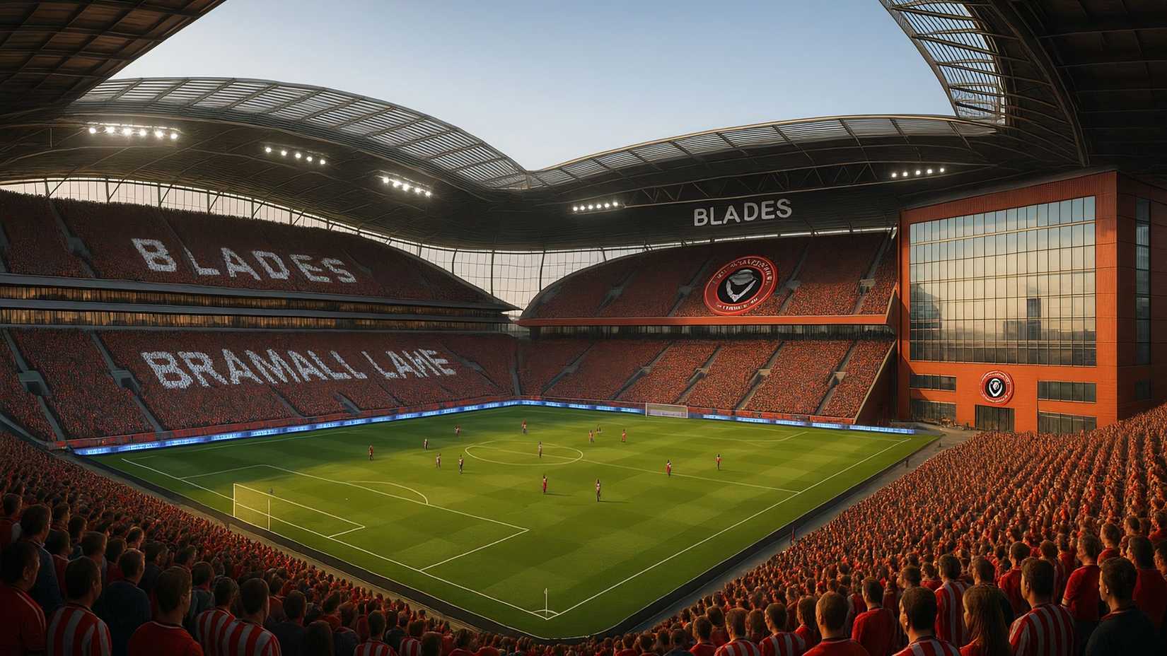 What AI thinks Sheffield United's stadium Bramall Lane will look like ...