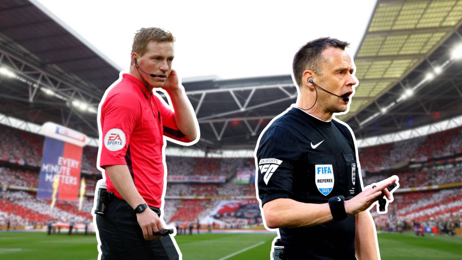 How much EFL referees are paid compared to Premier League refs