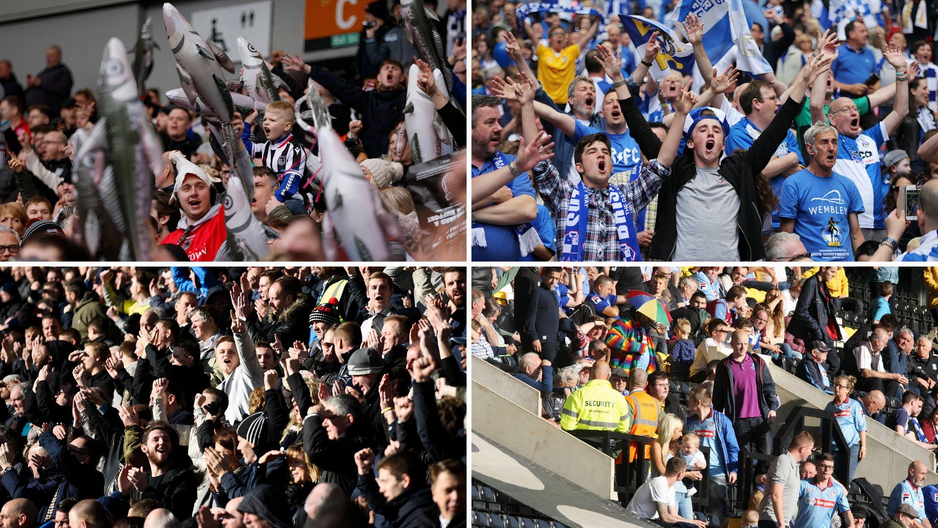 The 8 loudest stadiums in EFL League Two named and ranked by AI