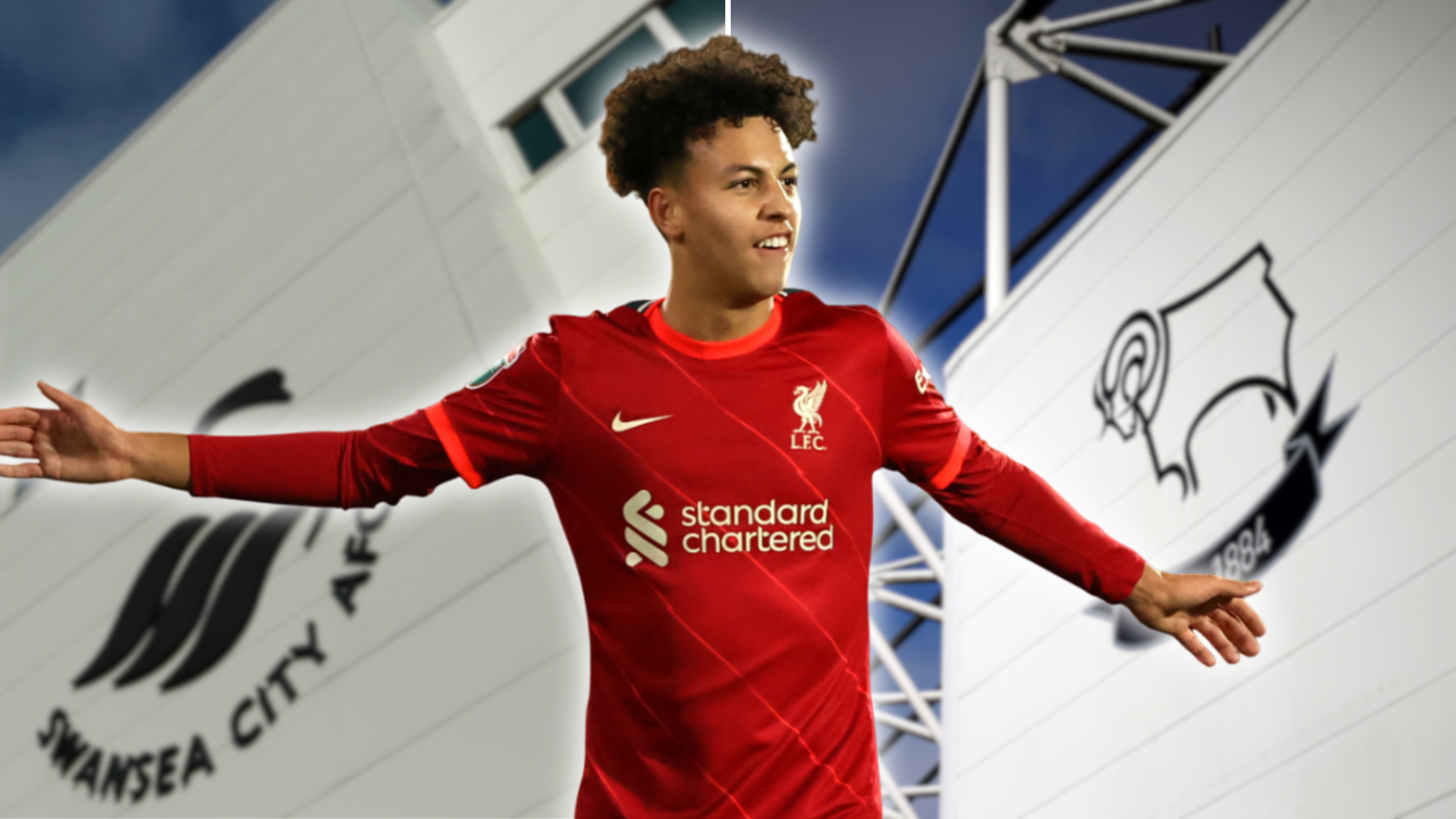 Derby County and Swansea City plotting moves for Liverpool's Kaide Gordon