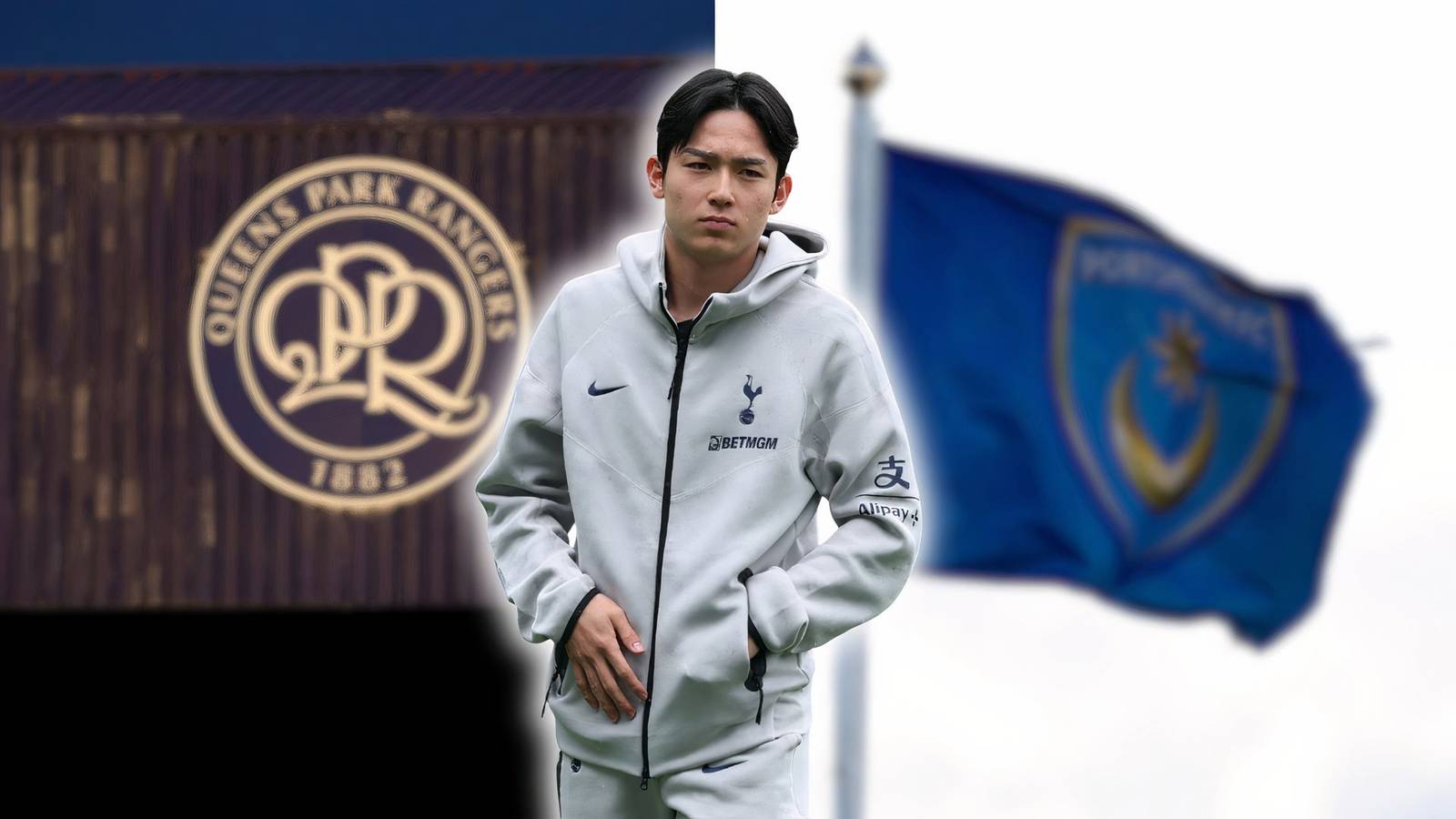 "Not jealous" - Confident QPR claim made as Portsmouth sign "cracking" Spurs forward