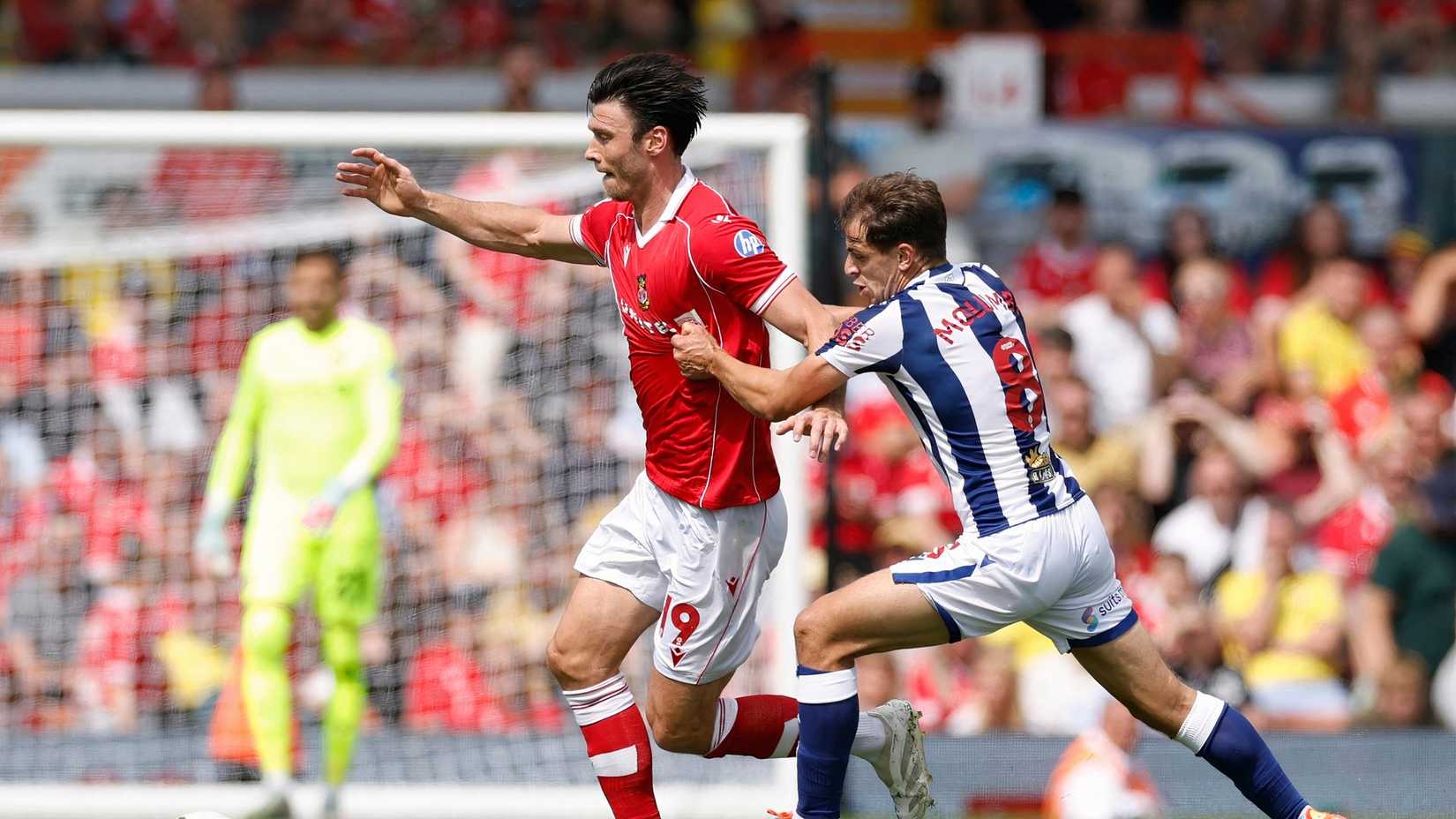 Wrexham’s Kieffer Moore hits landmark milestone - Conor Chaplin & Tom ...