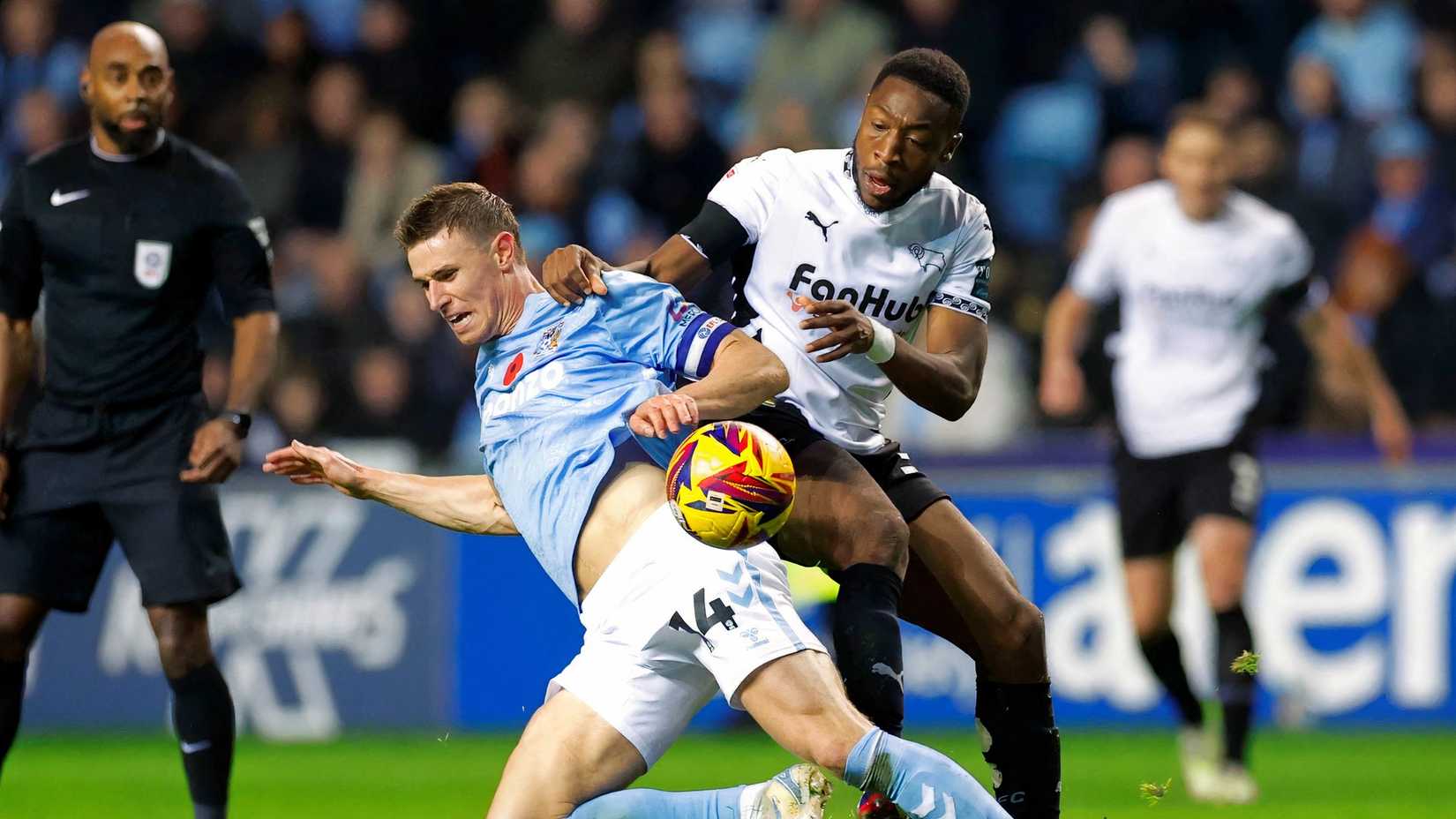 Some Derby County fans told they have 'short memories' amid Ebou Adams ...