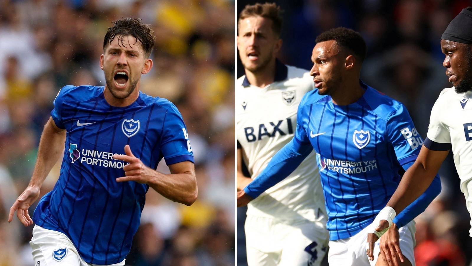 How Marlon Pack and Callum Lang reacted to big Josh Murphy, Portsmouth ...
