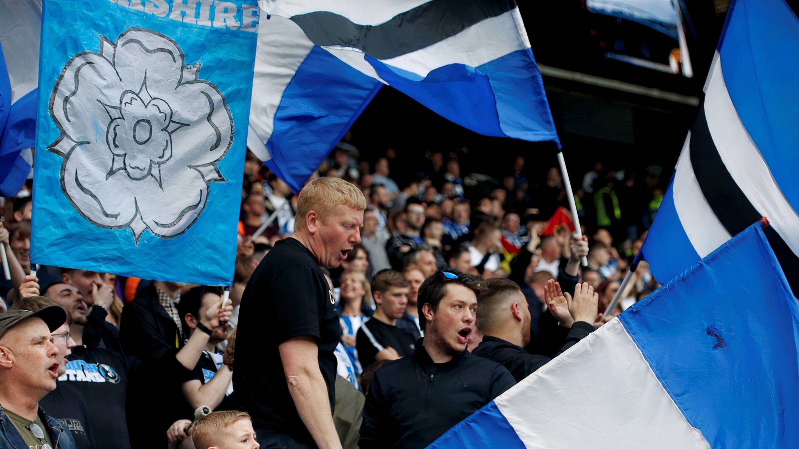 Kevin Nagle bites back at Huddersfield Town fan as tensions spill over