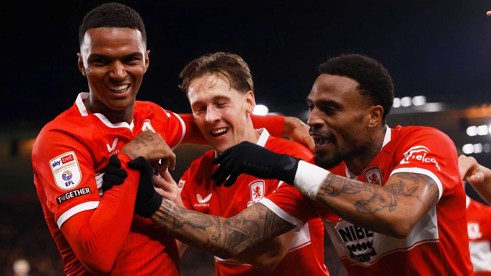 Middlesbrough FC stars react to Morgan Whittaker's emotional Ipswich ...