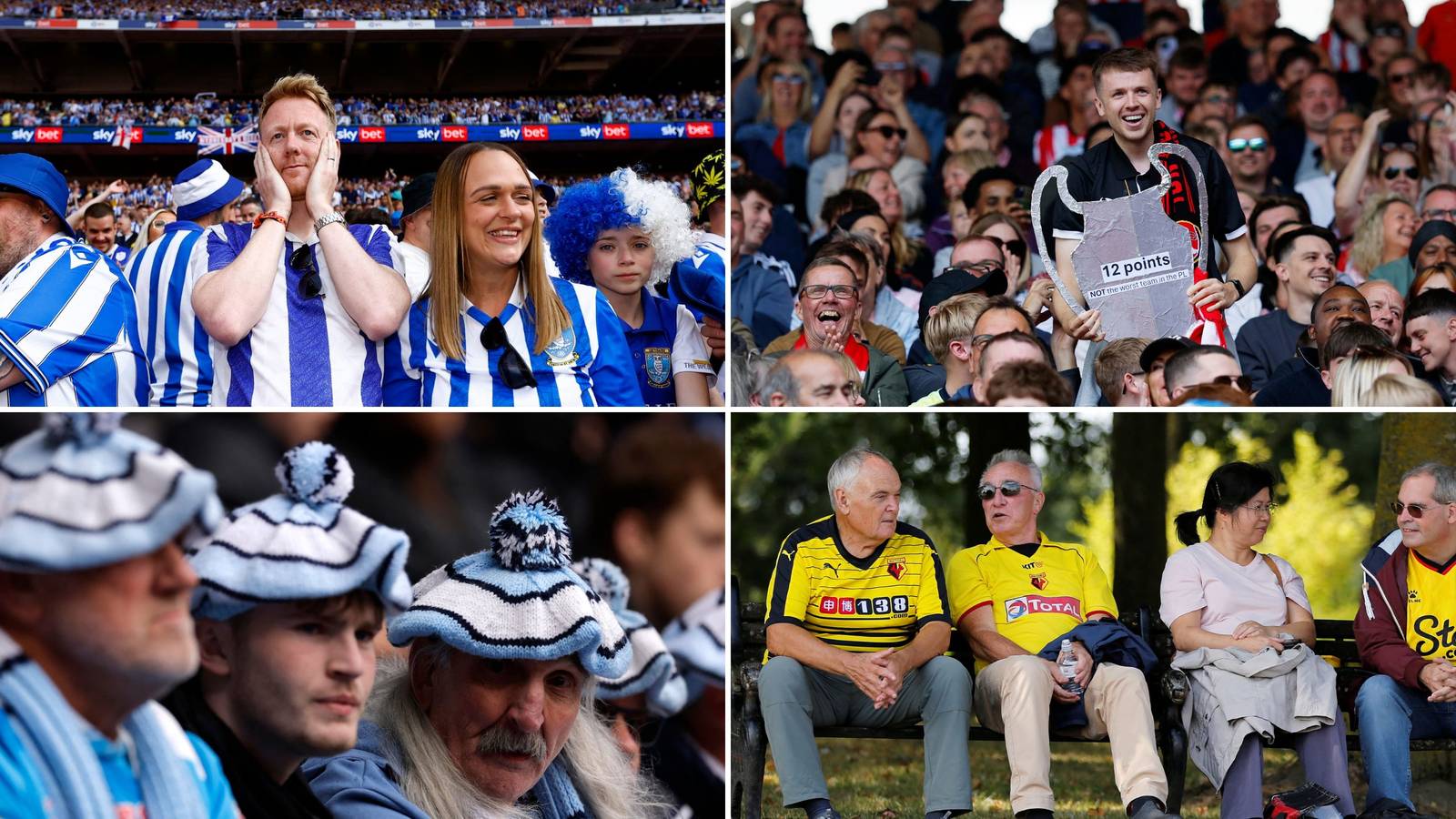 The 10 most moody EFL Championship fans named and ranked by AI
