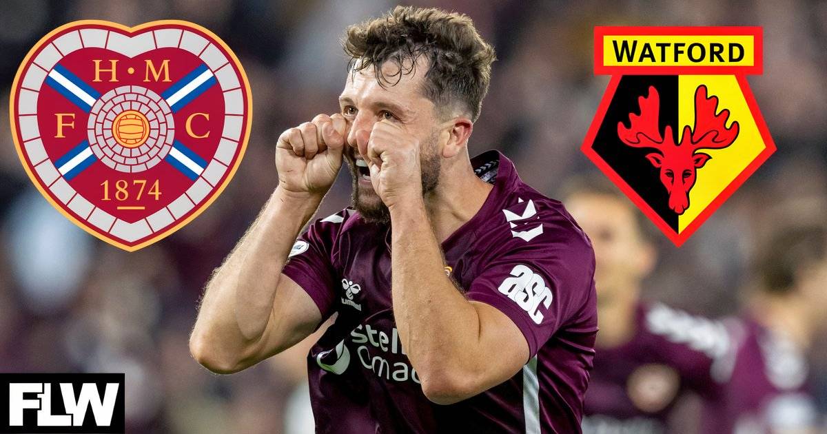Exclusive: Watford plotting move to sign Hearts star - he could be available for £0 next summer