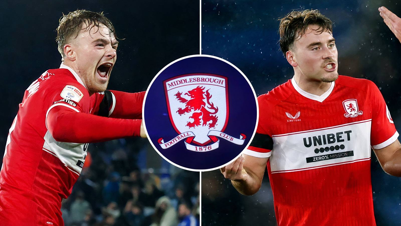 Middlesbrough star Tommy Conway left in stitches as Aidan Morris ...