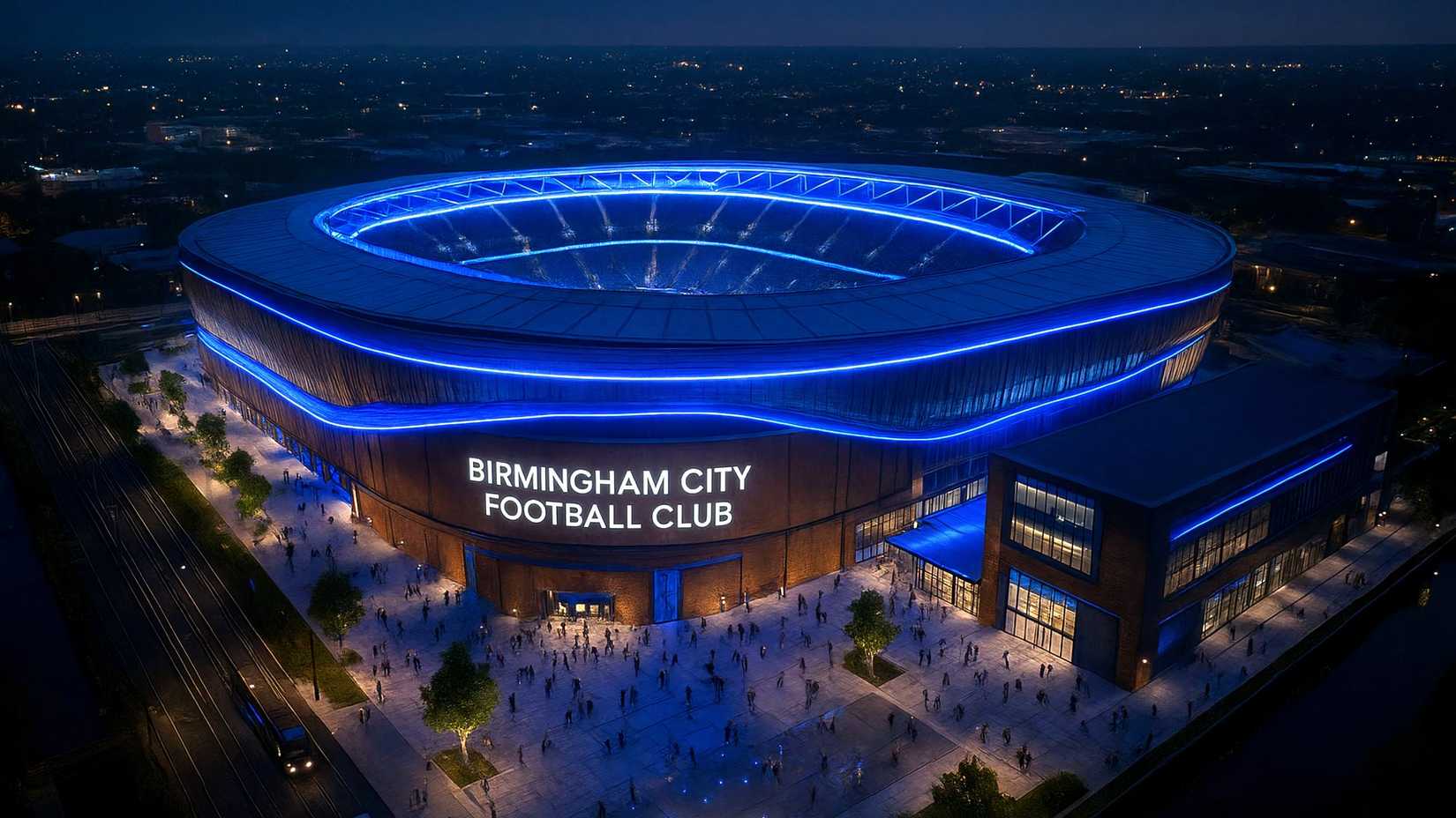 What AI thinks Birmingham City's new 62,000 seater stadium will look ...