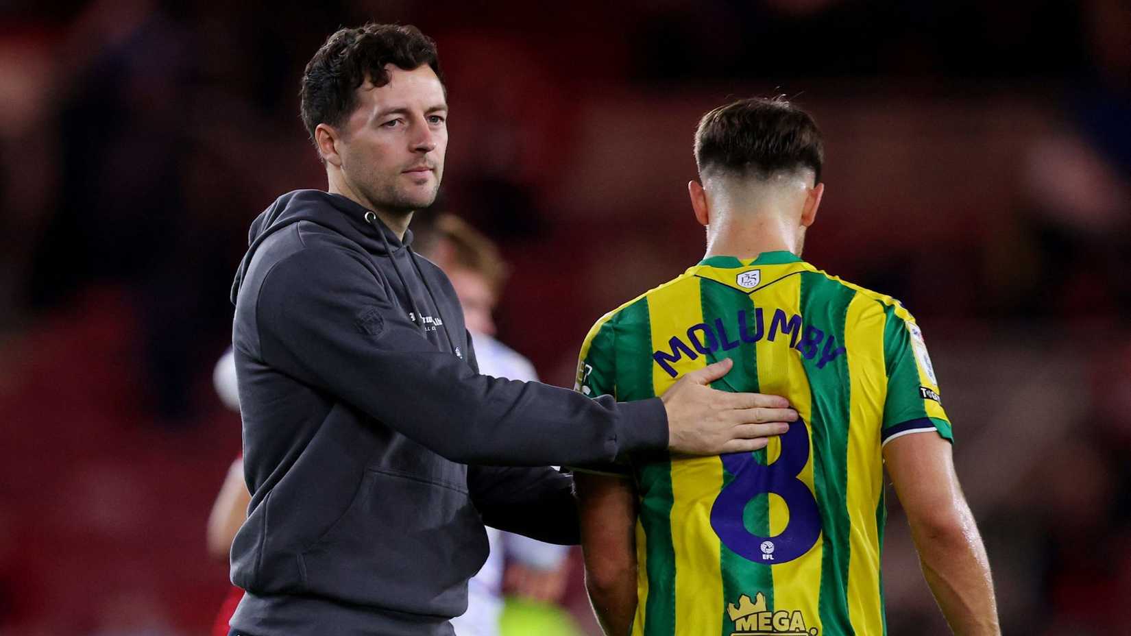 Why Chris Mepham hasn't played for West Brom recently - Ryan Mason has ...