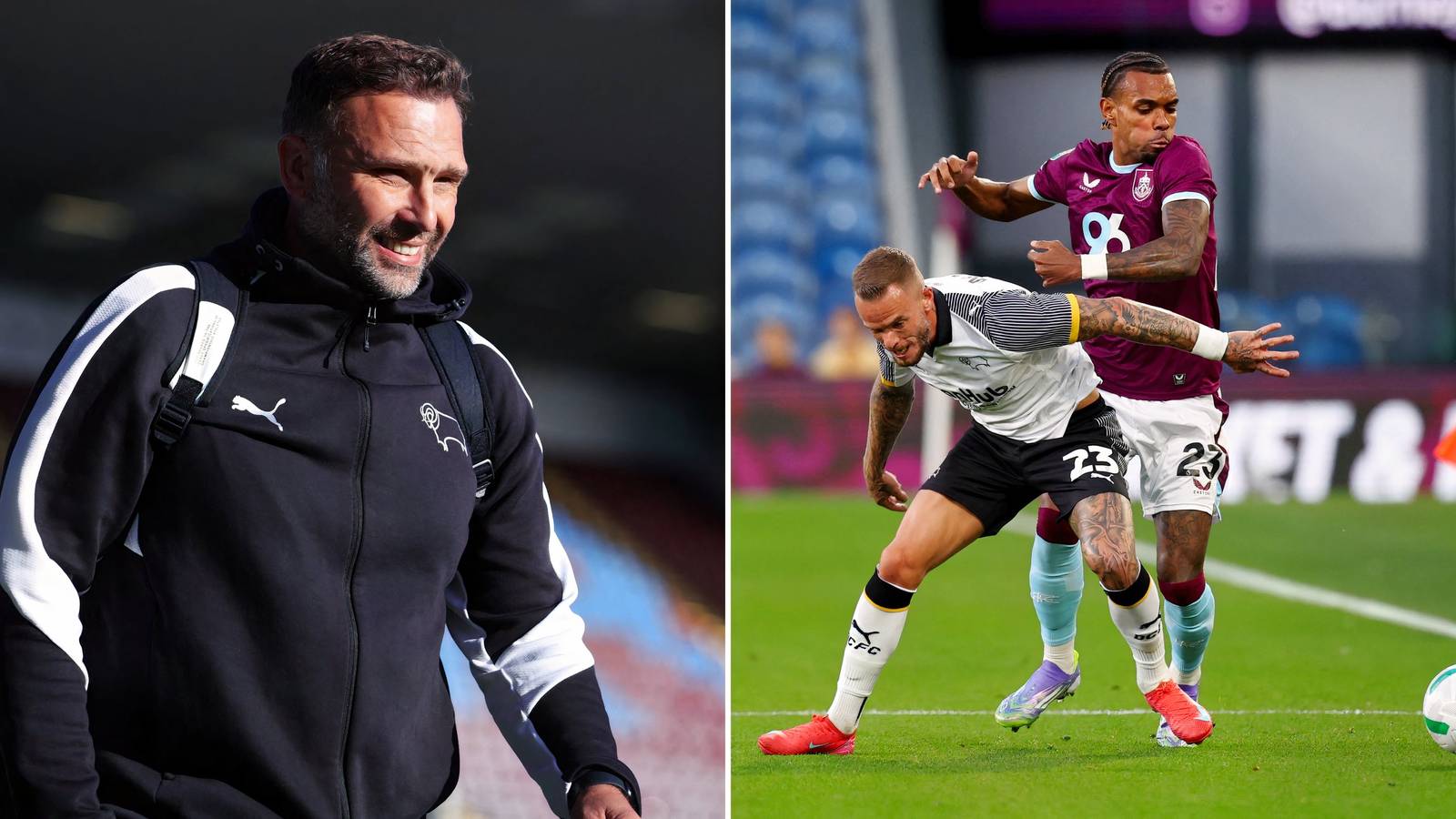 John Eustace praised for Derby County, Joe Ward tweak - 'he looked ...