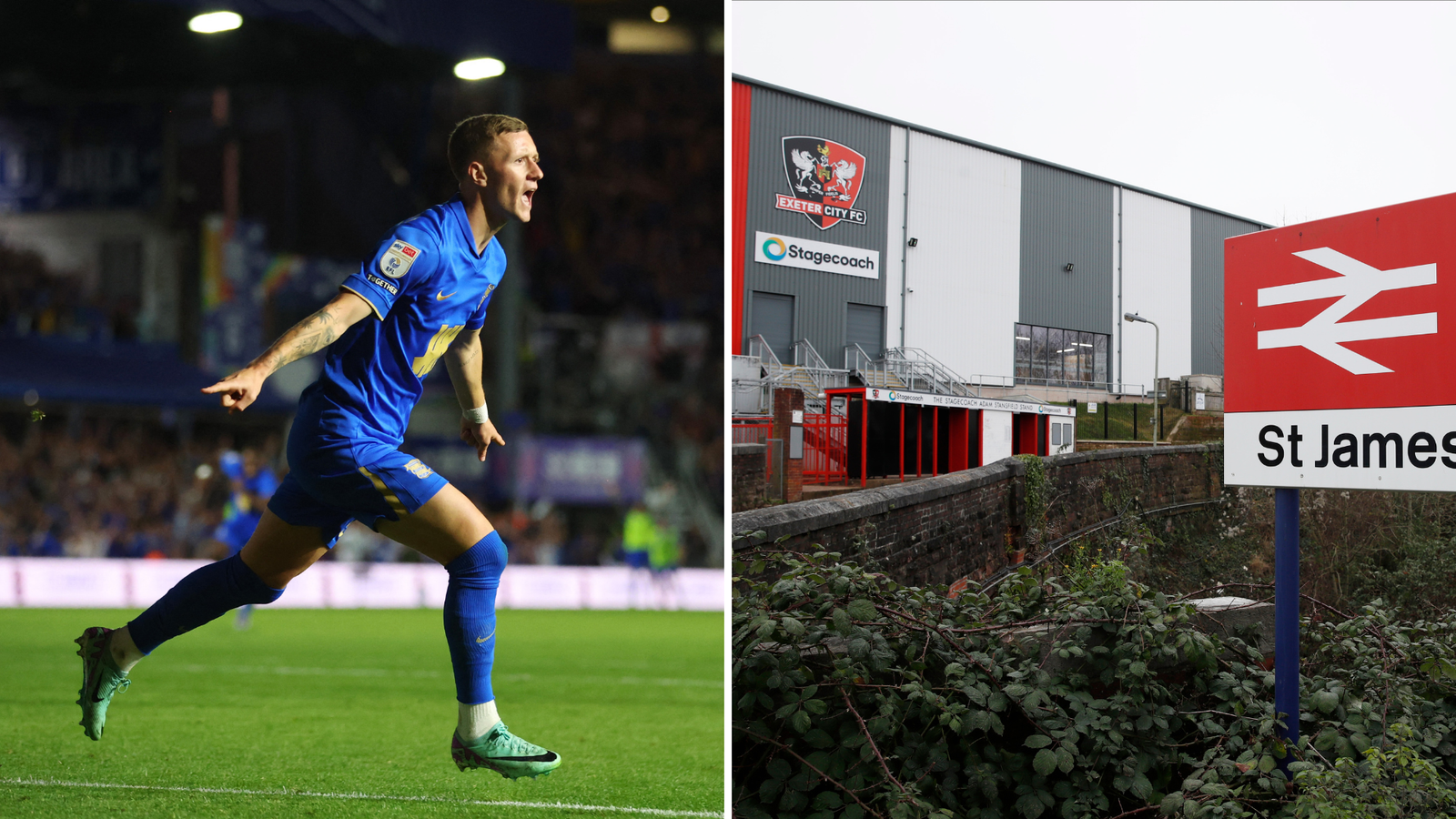 Exeter City handed Jay Stansfield boost thanks to Birmingham City and ...