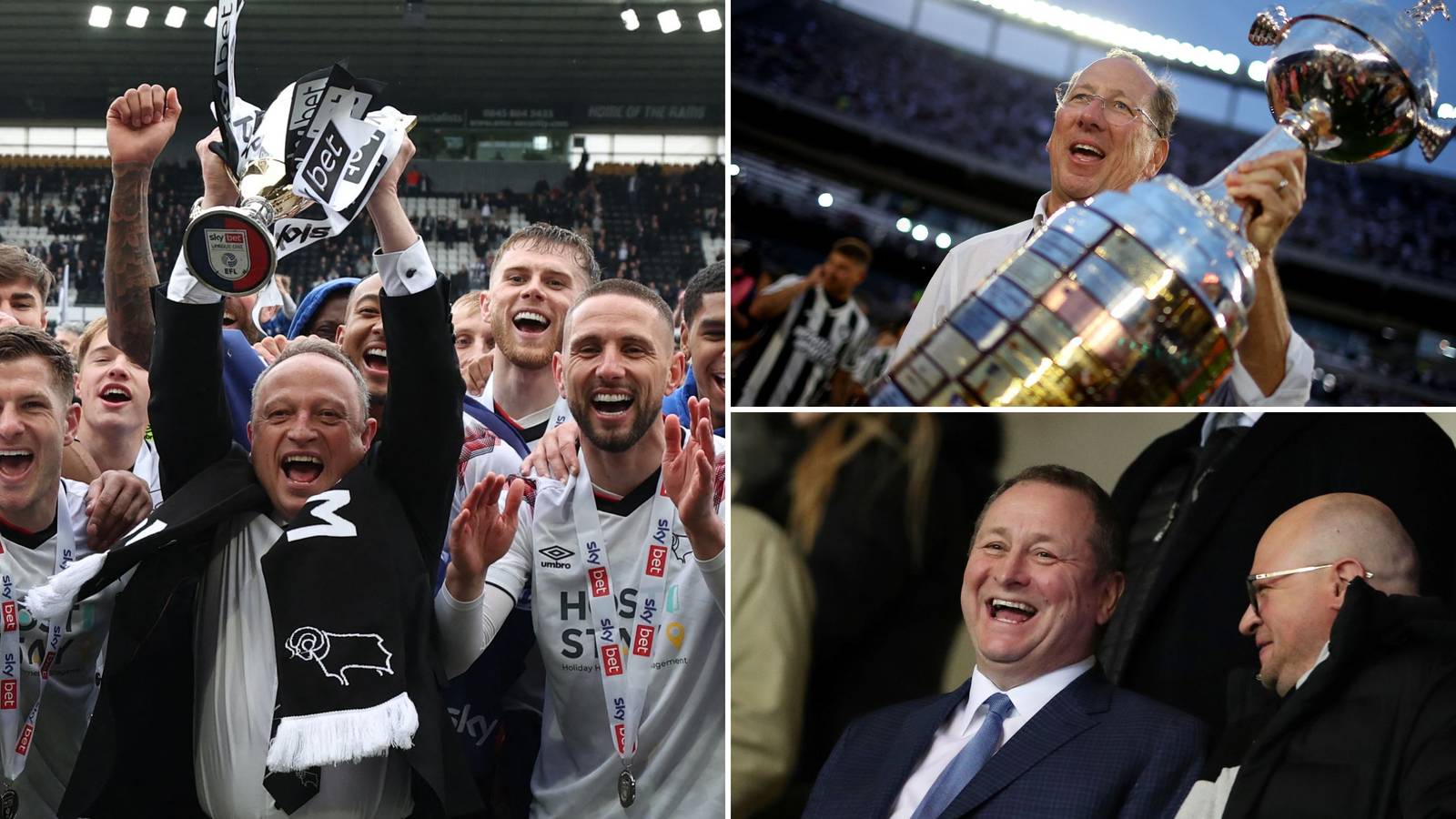 Derby County takeover news: Mike Ashley and James Bord links, John ...