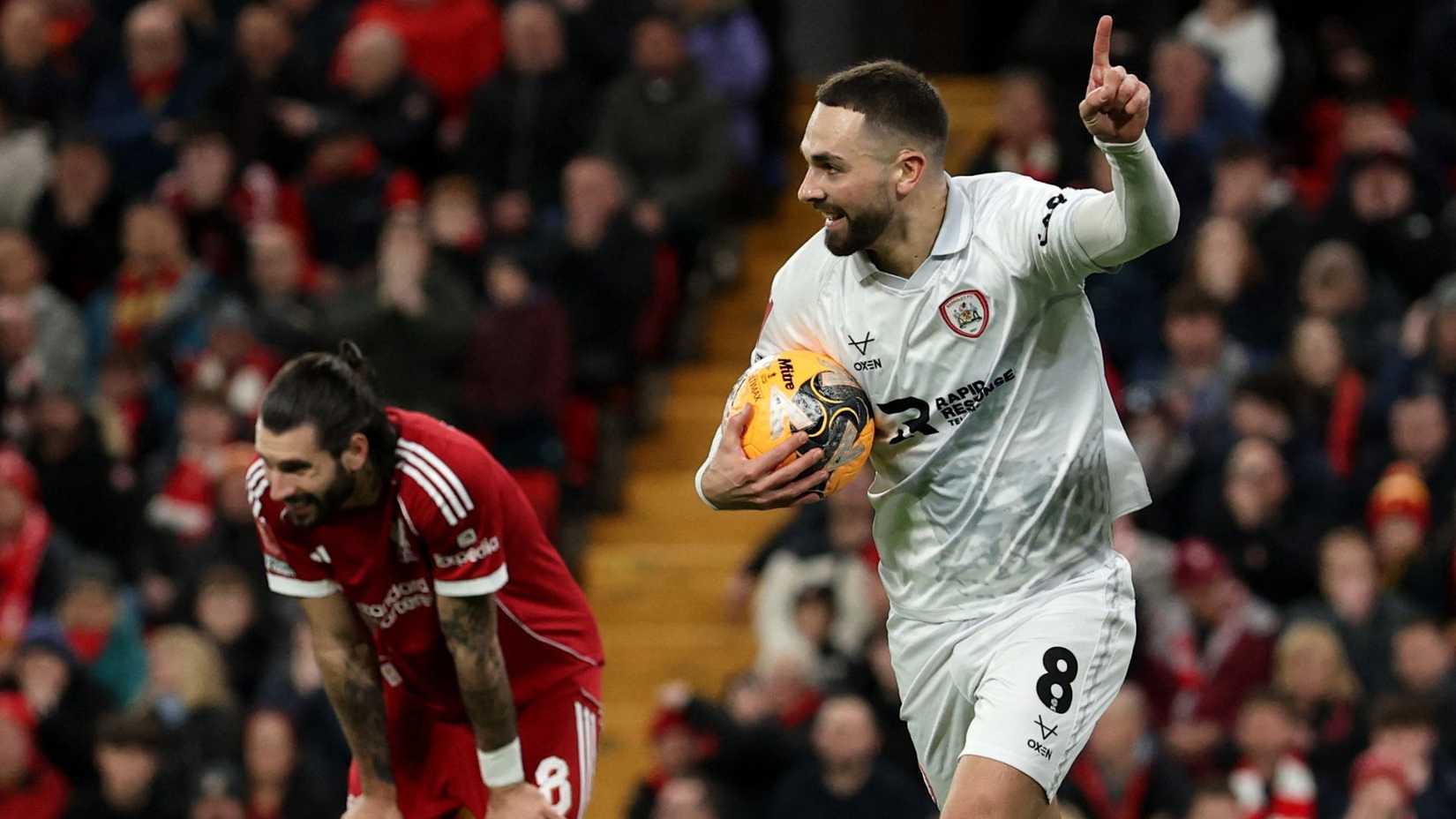 Conor Hourihane takes swipe at "disrespectful" Liverpool moment in ...