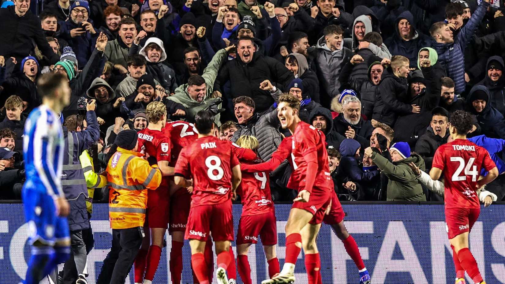 How Tom Wagner reacted to Birmingham City's win v Sheffield Wednesday ...