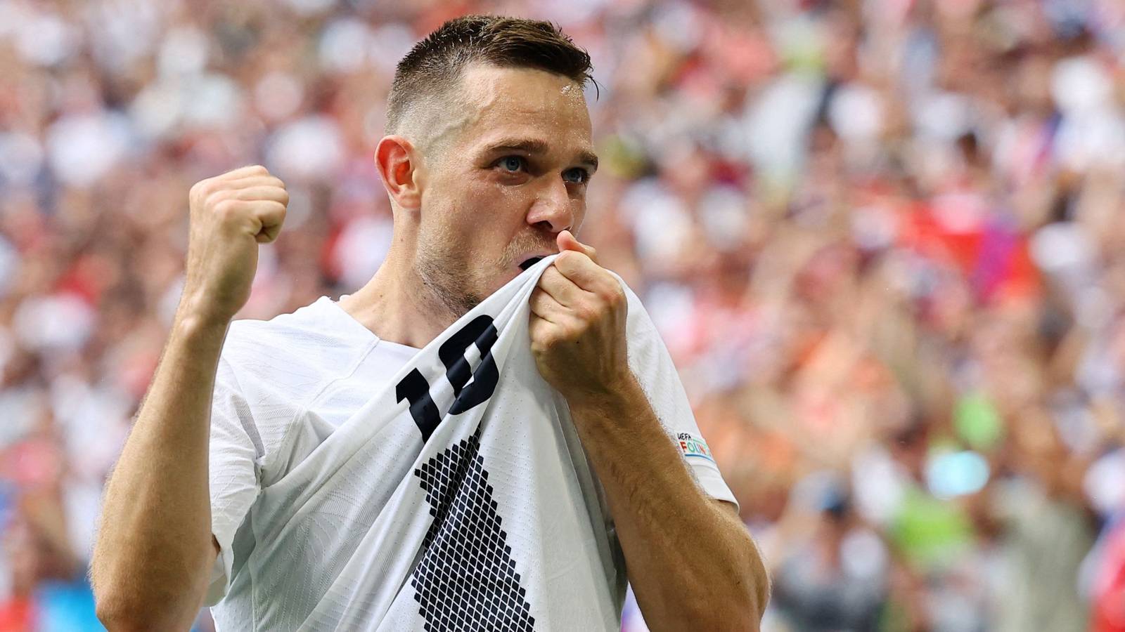 Slovenia international Timi Elsnik opens the door for potential Derby ...