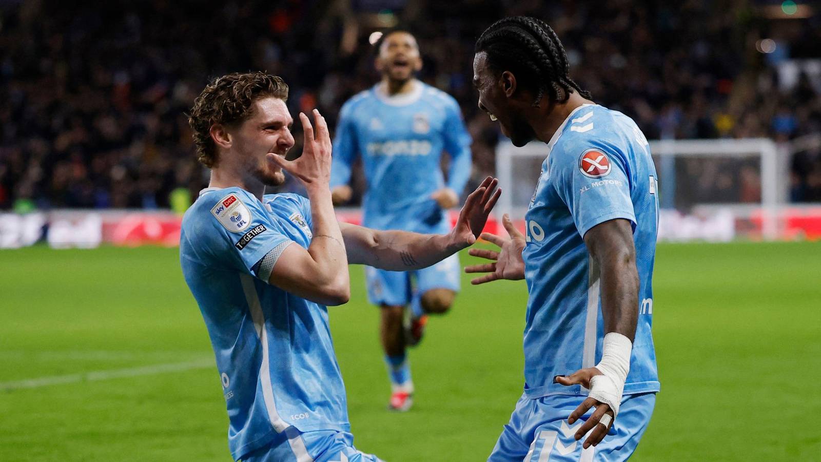 How Jack Rudoni has reacted in three words to Haji Wright's hat trick ...