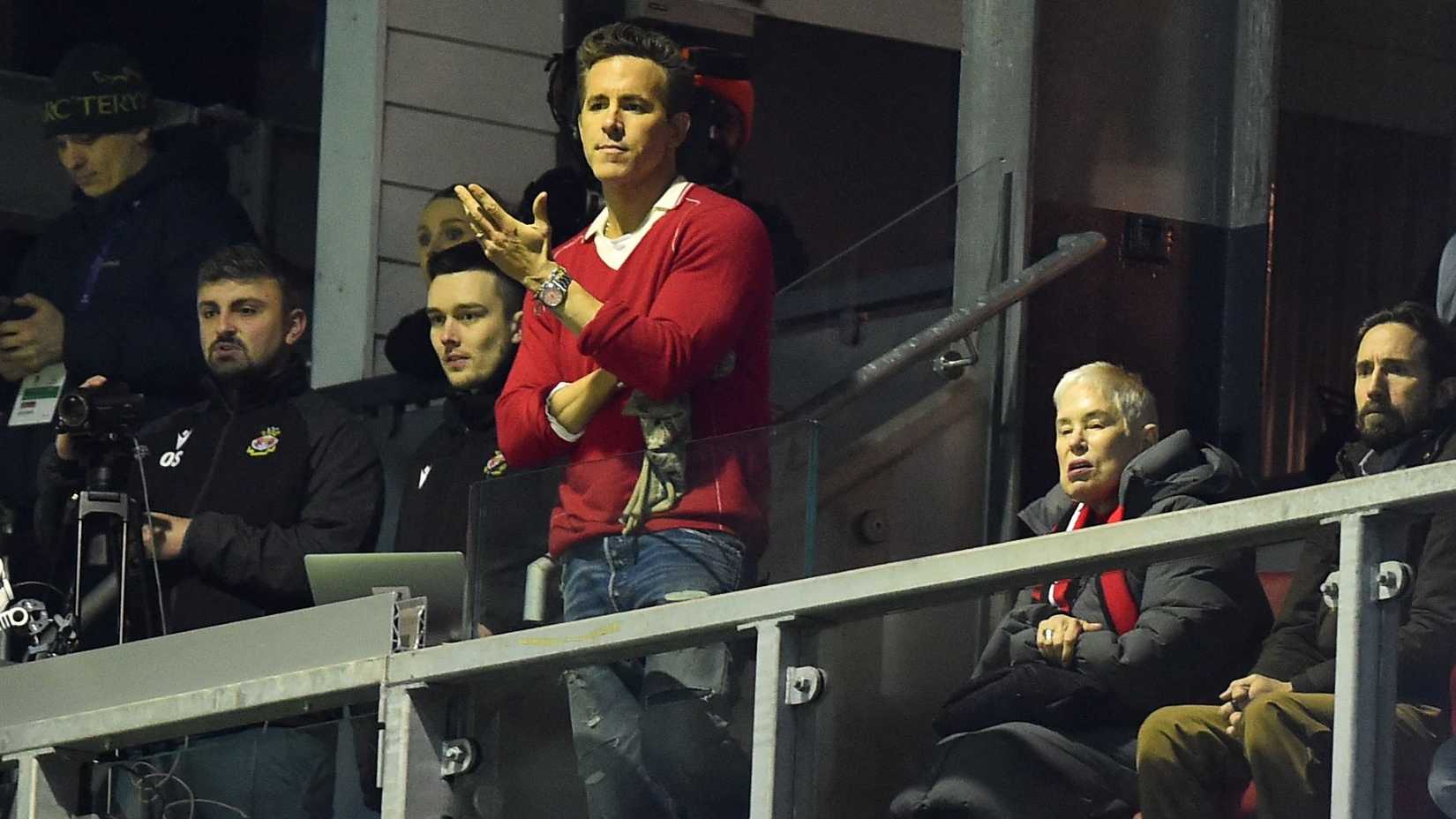 How Ryan Reynolds & Hugh Jackman reacted to Wrexham AFC's FA Cup draw ...