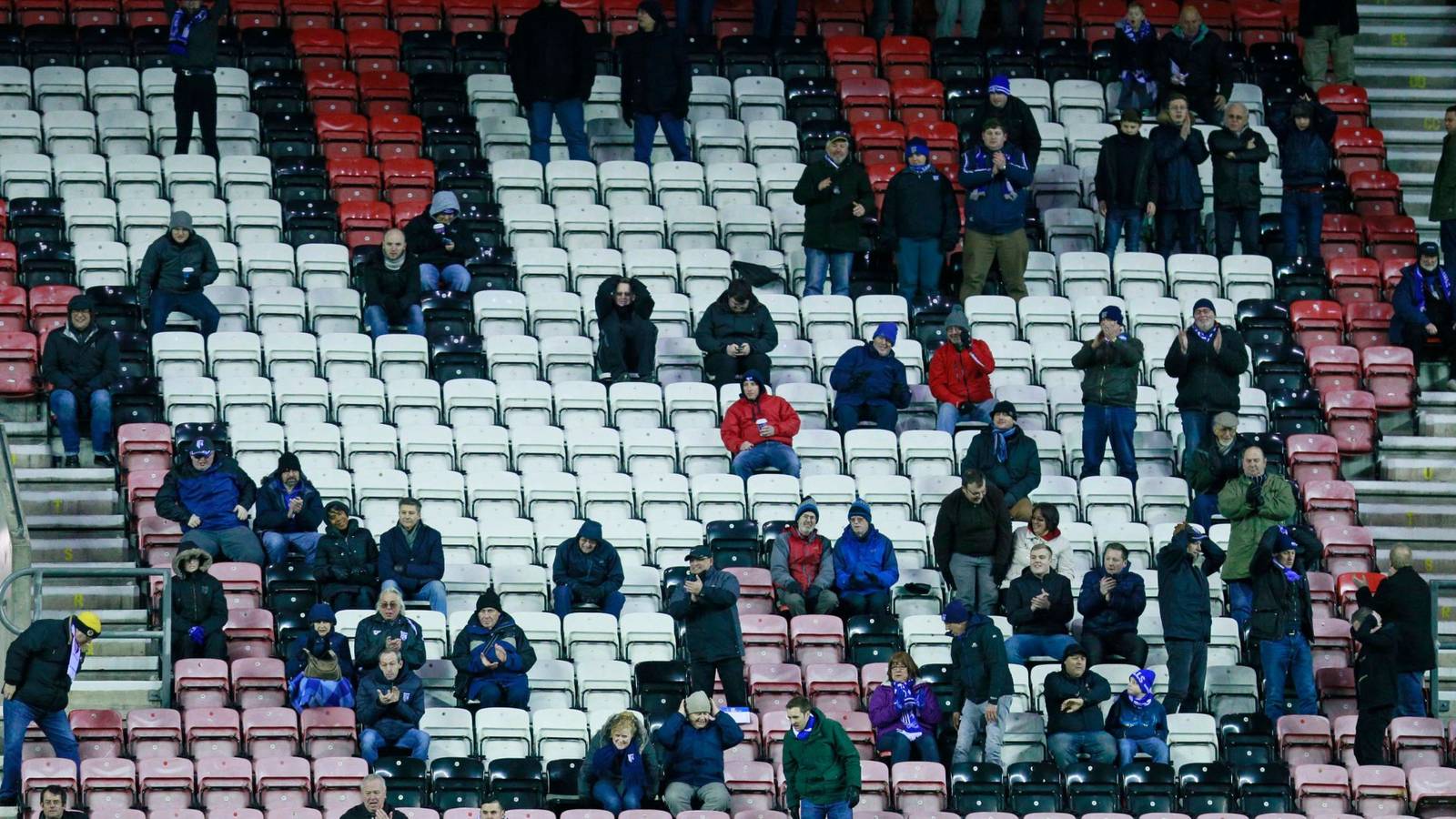 The top 8 most empty EFL League One stadiums this season