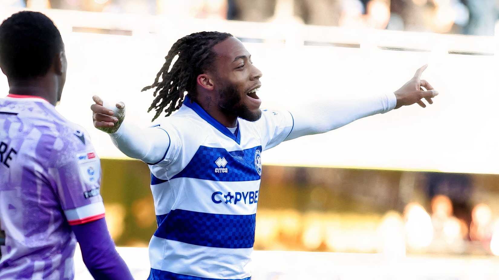 What Rumarn Burrell said to QPR fans after emotional Loftus Road moment ...