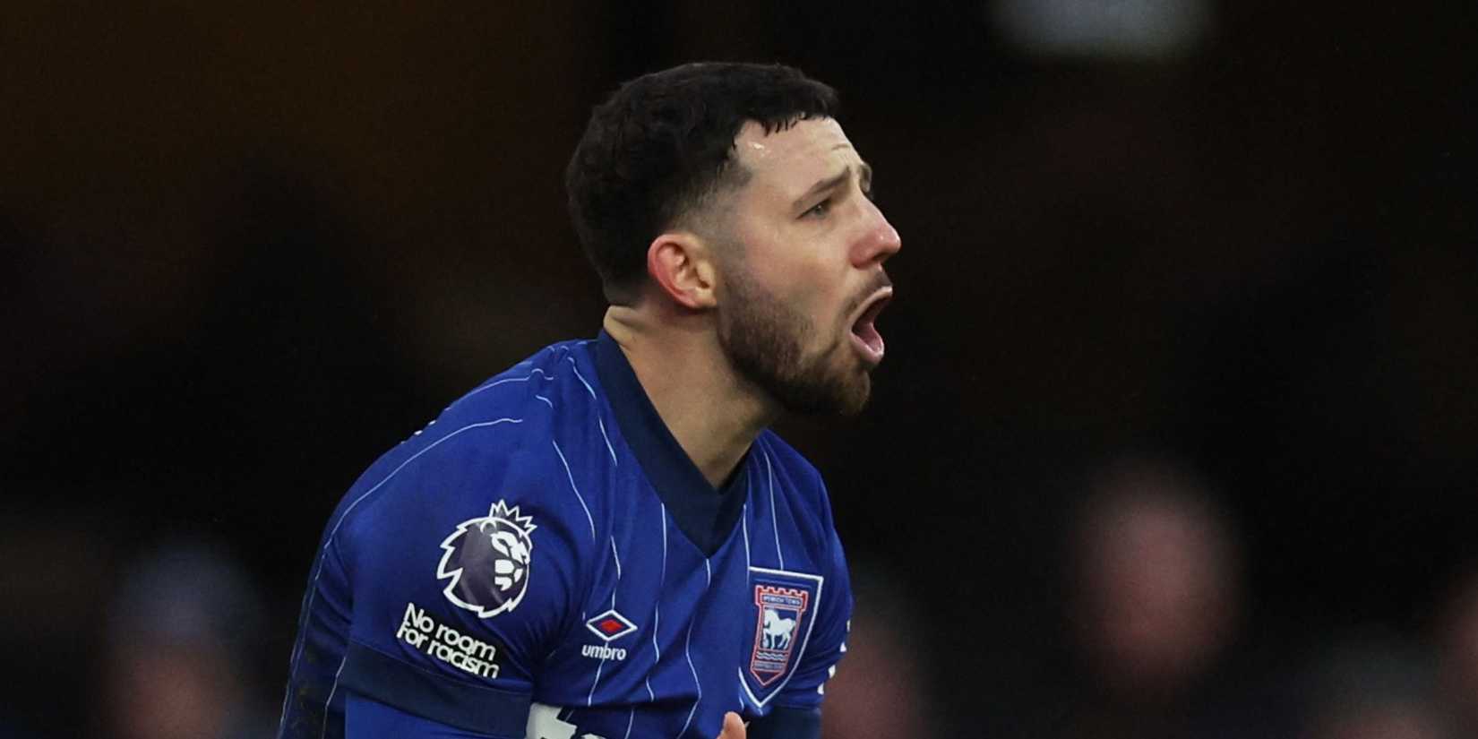 Dara O'Shea and Leif Davis react to Ipswich Town's emotional Conor ...