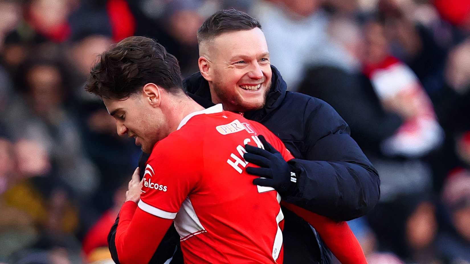 Emotional Hayden Hackney footage emerges post-play off final defeat as ...