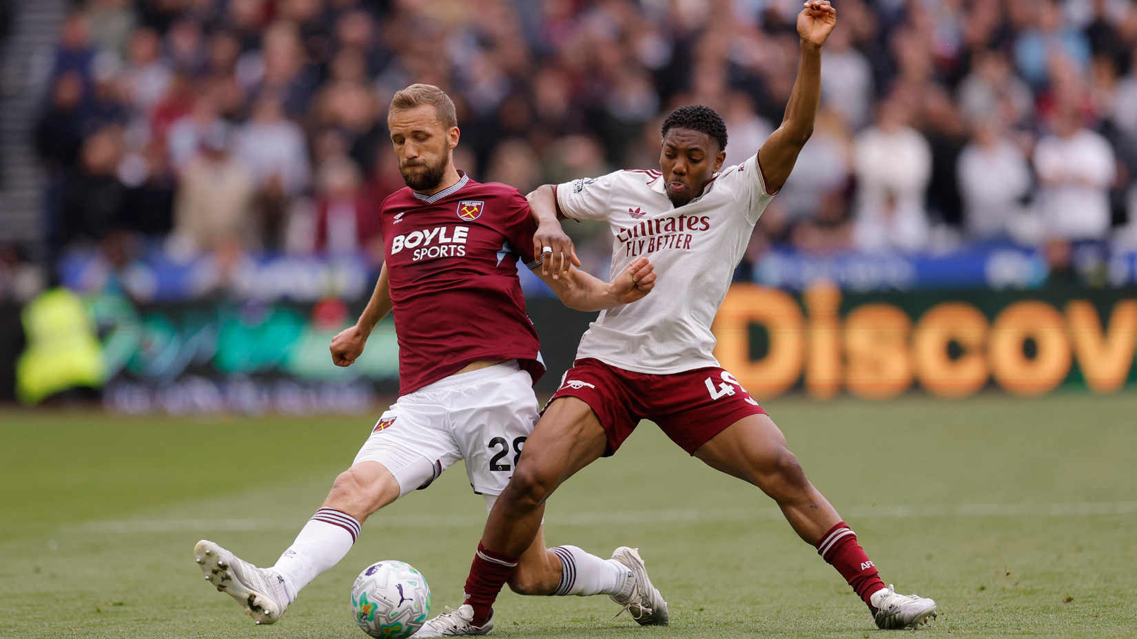 Tomas Soucek reacts after West Ham's relegation - 'devastated' claim made