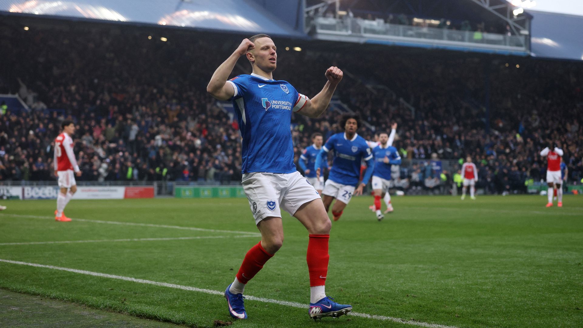 Colby Bishop issues message on his Portsmouth FC future