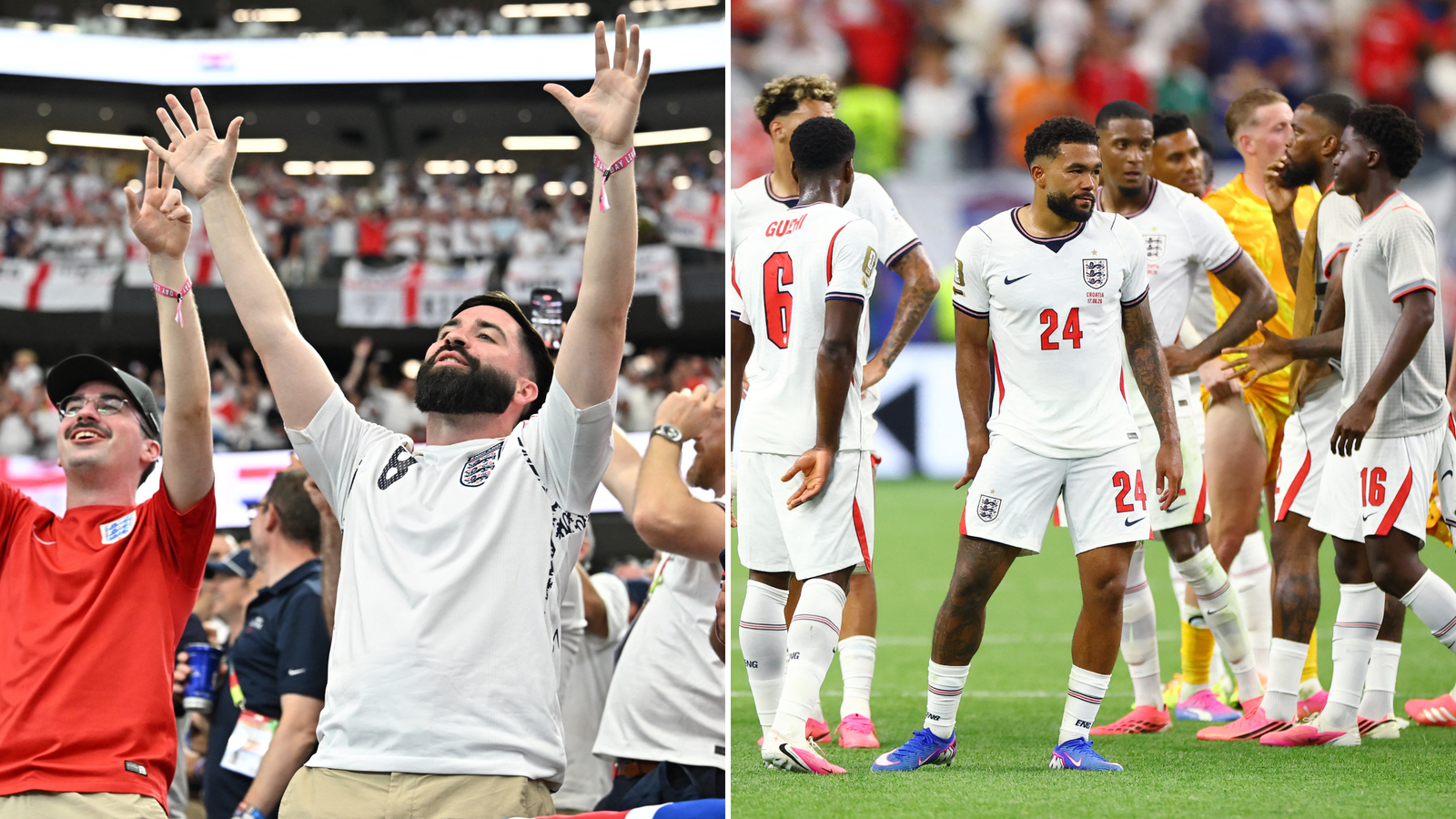 Why many England fans were forced to take down their flags during ...